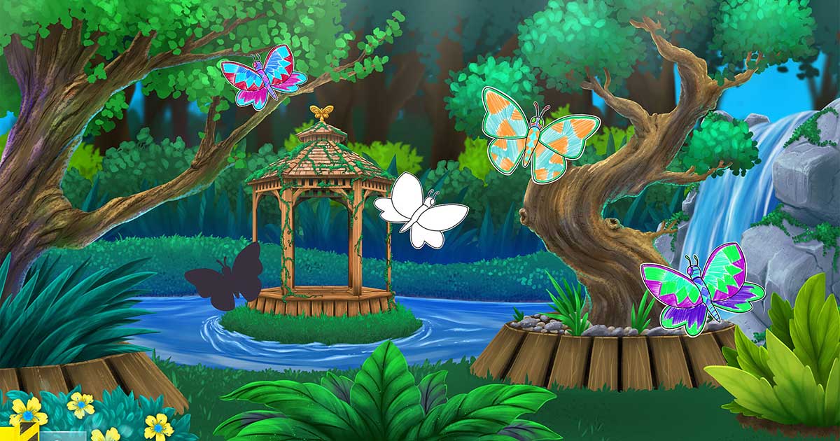 Color & Create: Interactive Butterfly Garden Exhibit | Workinman ...