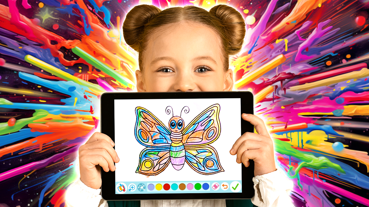 Digital Coloring Books Draw a Bright Future for Learning